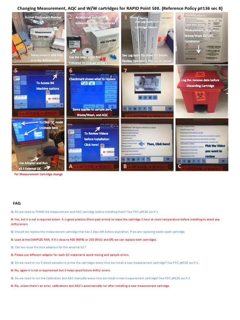 ABG MACHINE - Tip-Sheet Changing Cartridges | PDF