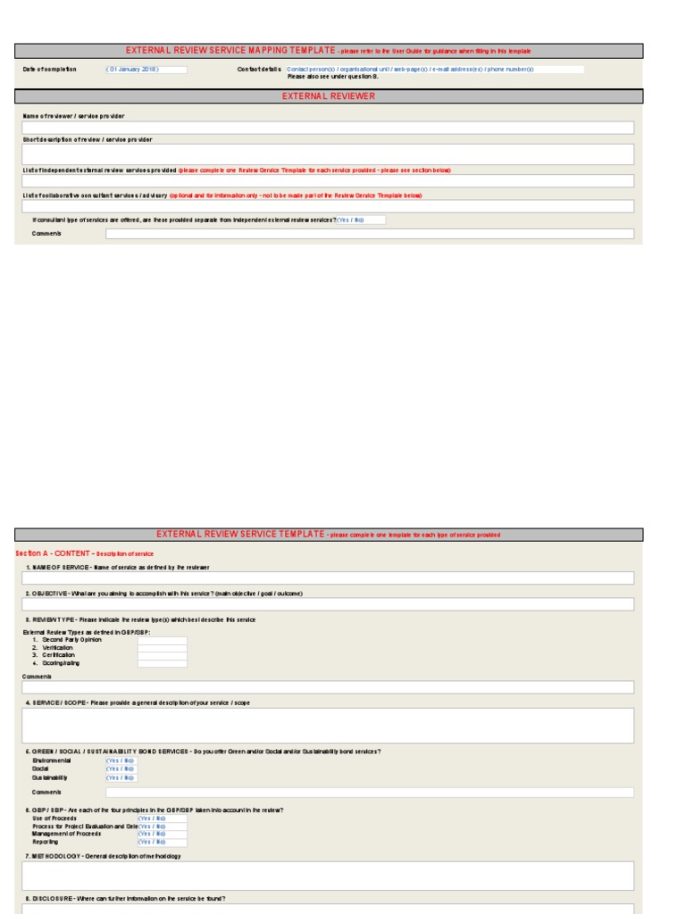 External Review Service Mapping Template - Final - June 2018 140618 ...