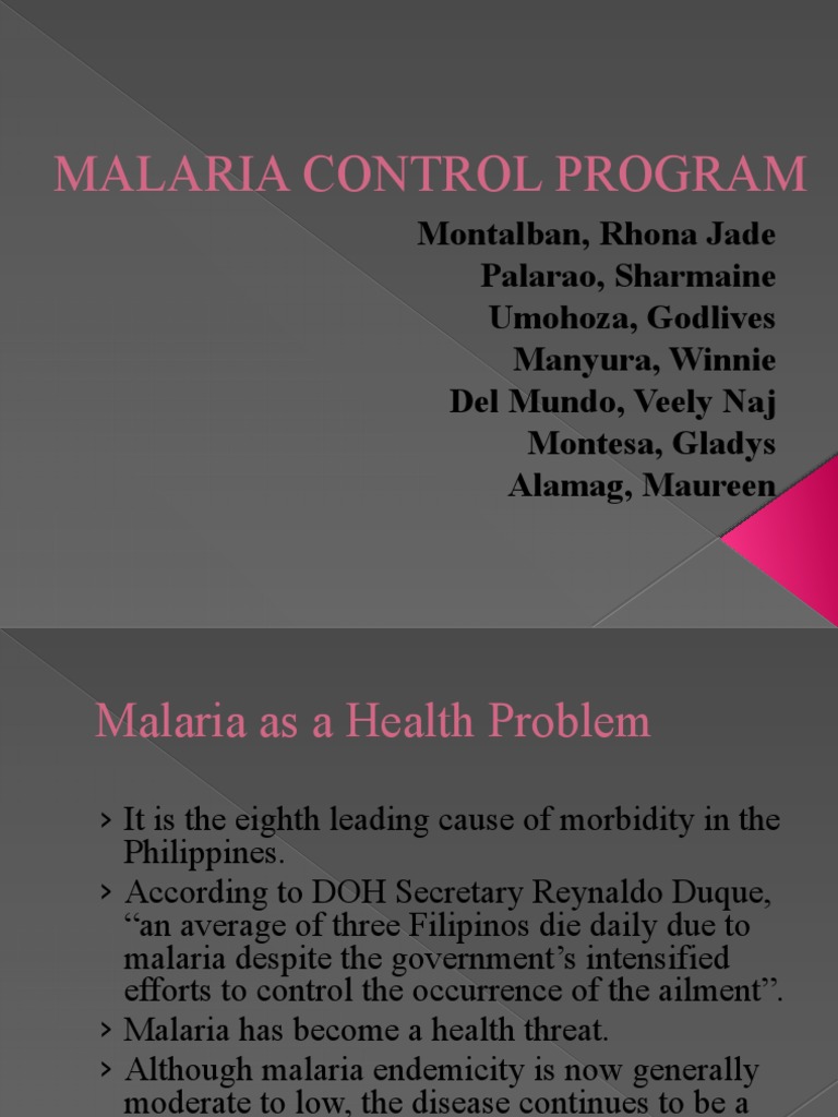 Malaria Powerpoint | PDF | Malaria | Medicine