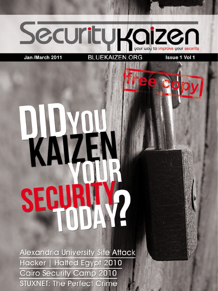 Security Kaizen Magazine | PDF | Cybercrime | Software