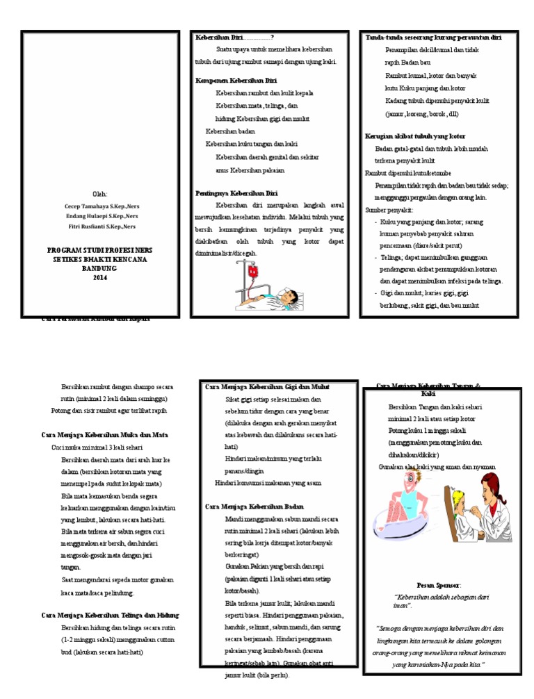 Leaflet Personal Hygiene | PDF