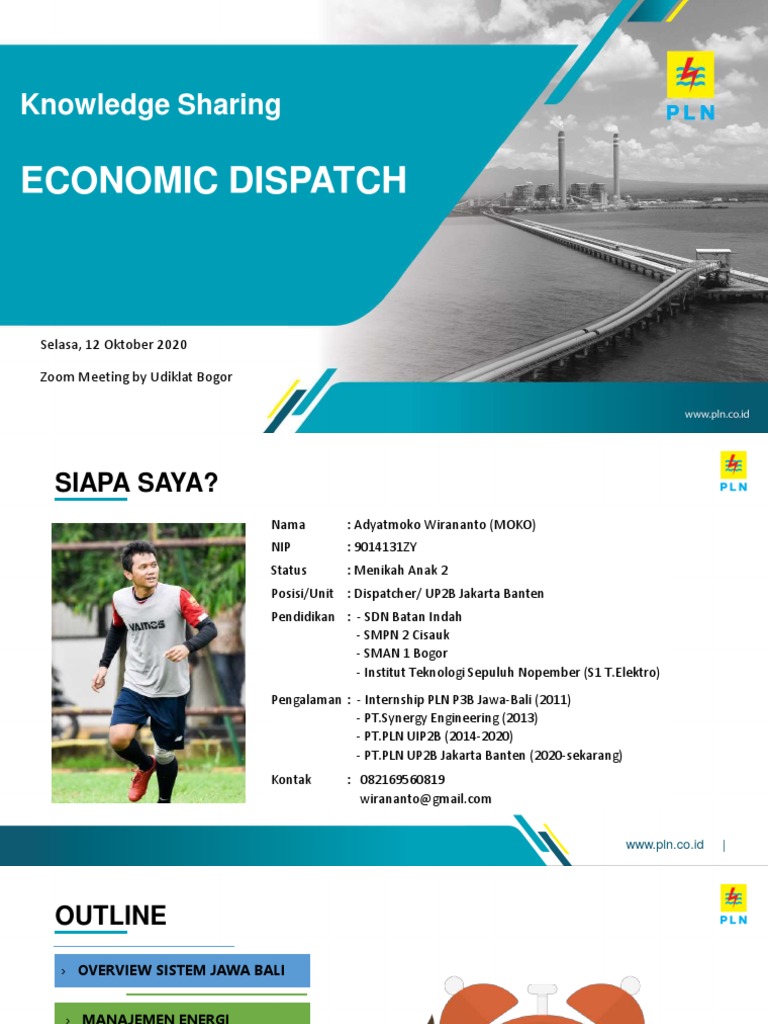 Materi Tayang - KS Economic Dispatch | PDF