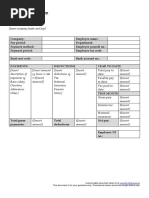 Professional Payroll Journal Entry Sample | PDF