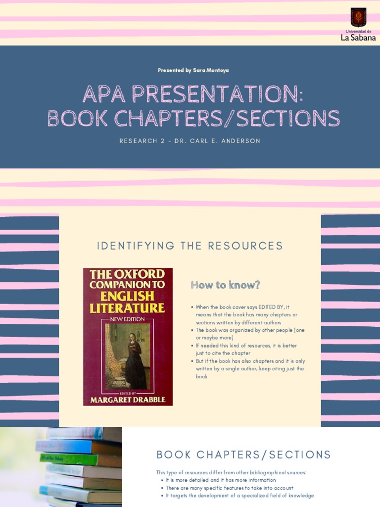 APA Citation for Book Chapters | PDF | Apa Style | Books