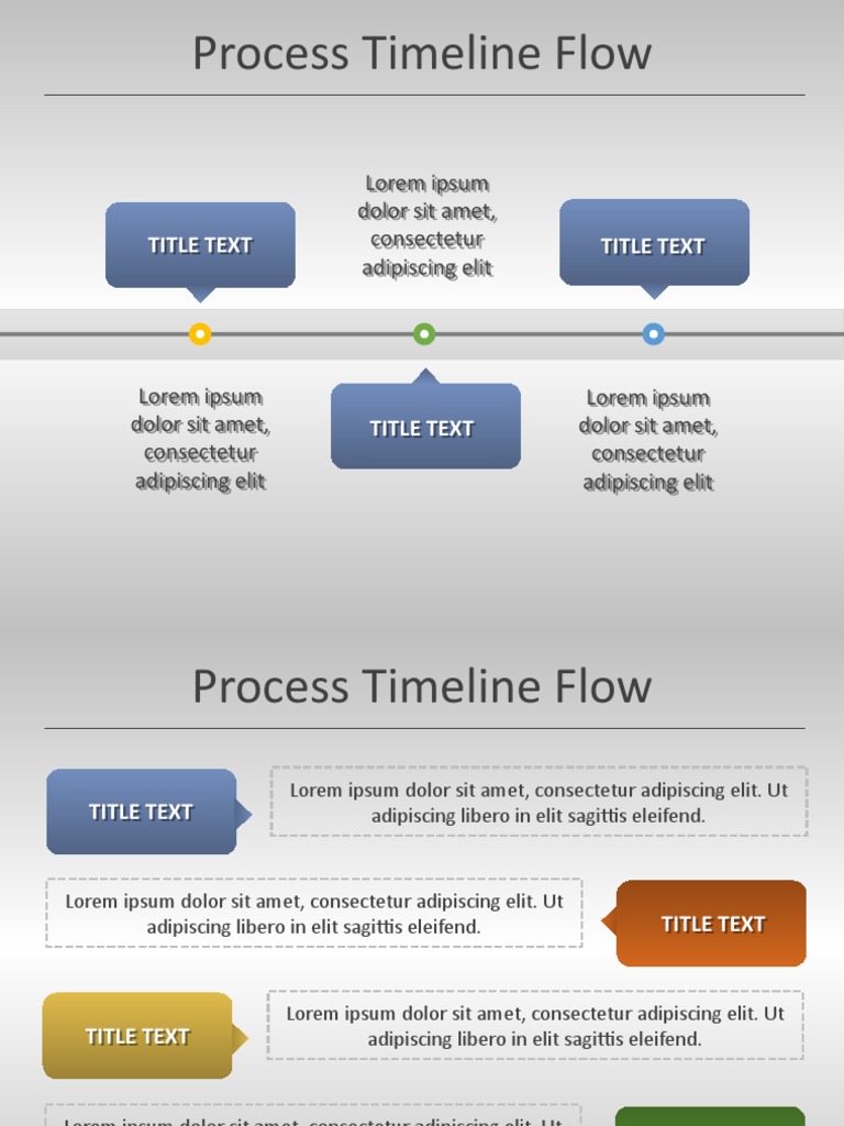 Process Timeline Flow Powerpoint Template | Download Free PDF ...