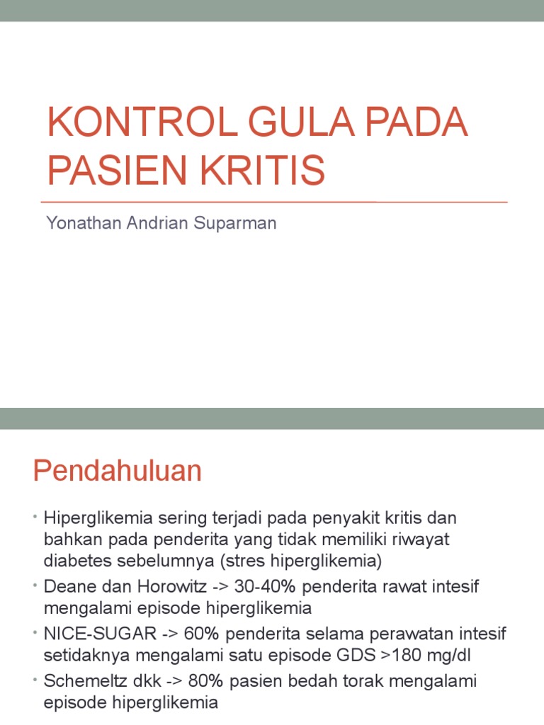 Basal-Bolus Insulin Dan Sliding Scale Insulin | PDF