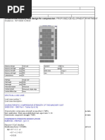 Table of Concrete Design Properties Including Strength Properties | PDF ...