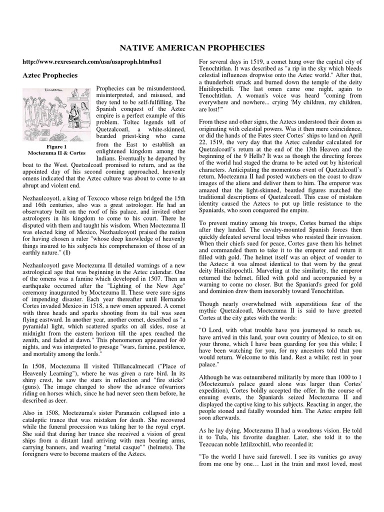Native American Prophecies | PDF