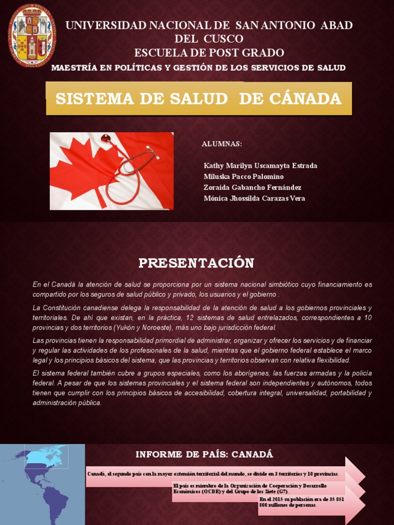 Sistema de Salud de Canada 2 | PDF | Canadá | Hospital