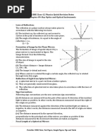 Physics Chapter 9 Ray Optics and Optical Instruments Class 12 Notes PDF ...
