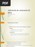Algoritmo y Estructura de Datos | PDF | Estructura de datos de matriz | Algoritmos y Estructuras ...
