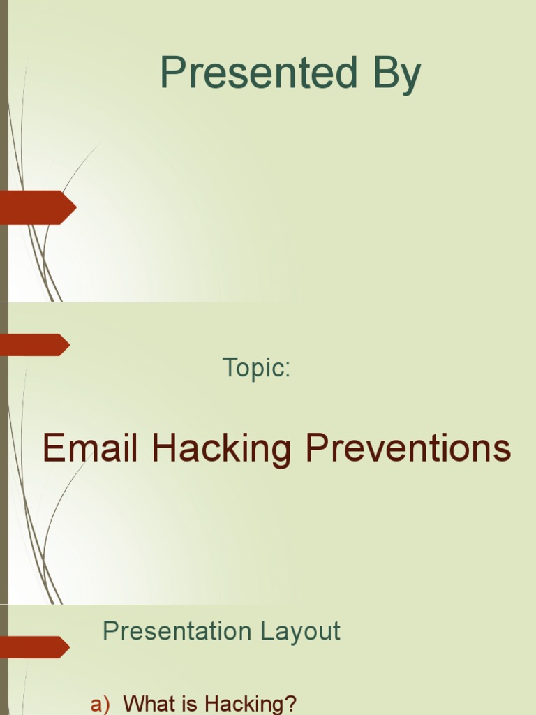 Hacking Prevention | PDF | Phishing | Password