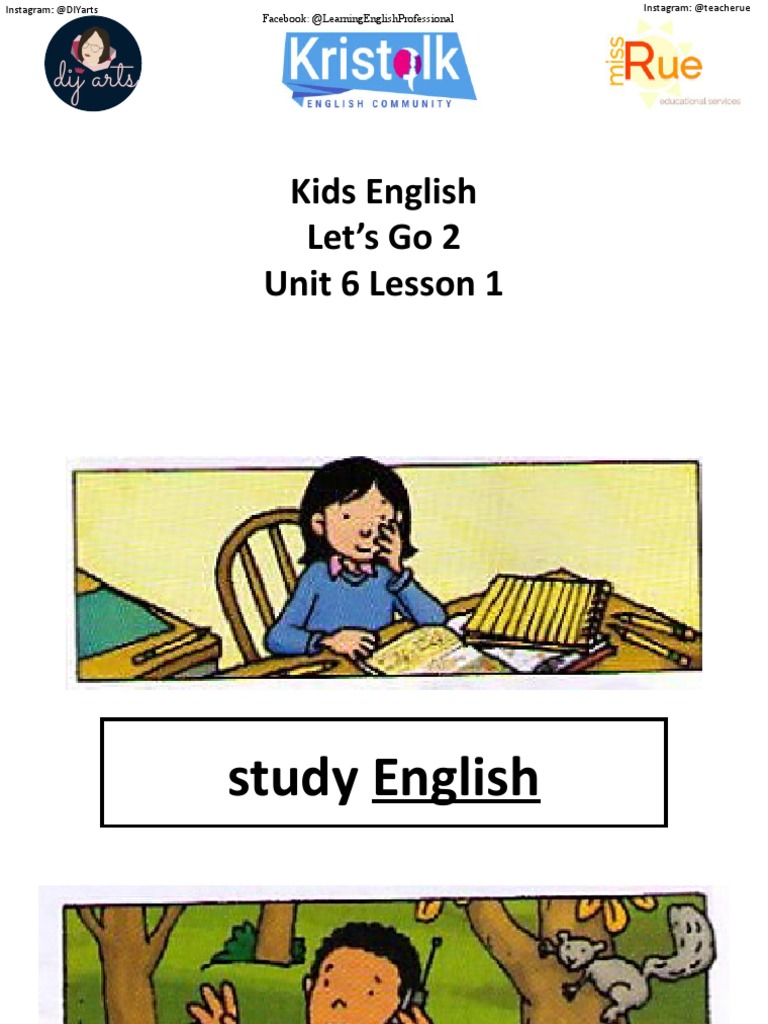Kids Beginner 81 Let - S Go 2 Unit 6 Lesson 1 | PDF