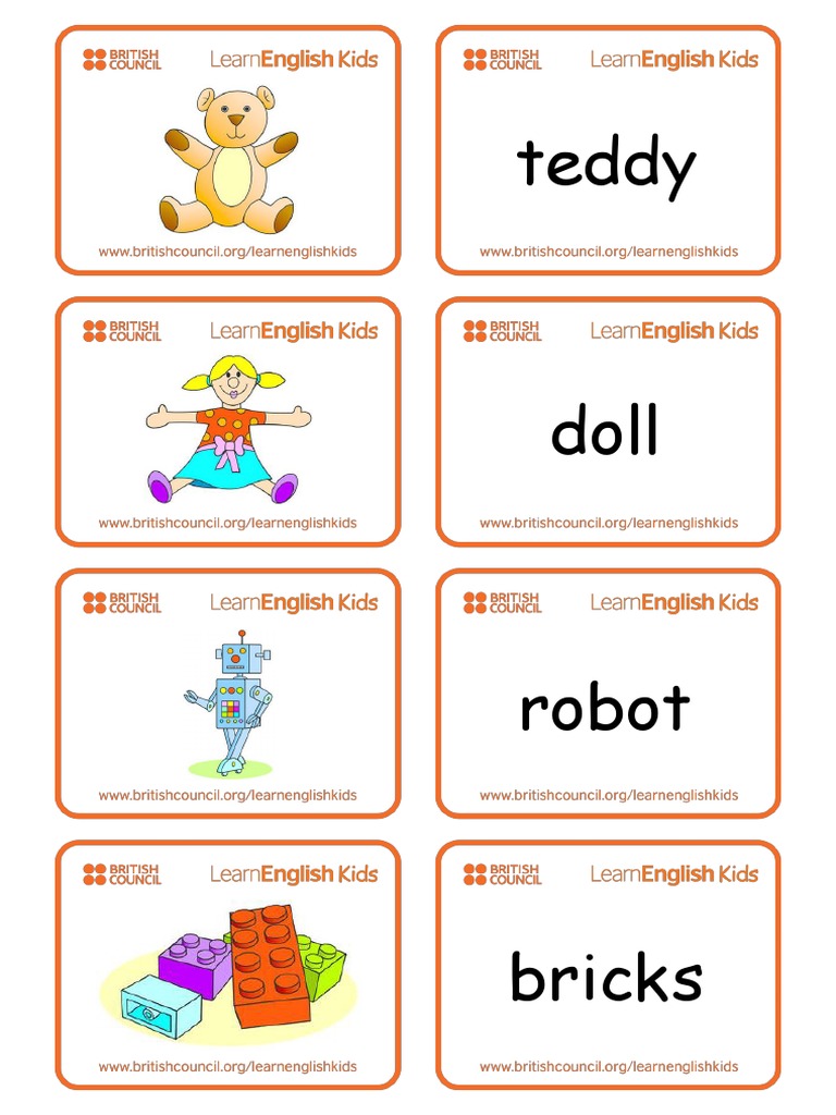 Flashcards Toys | PDF