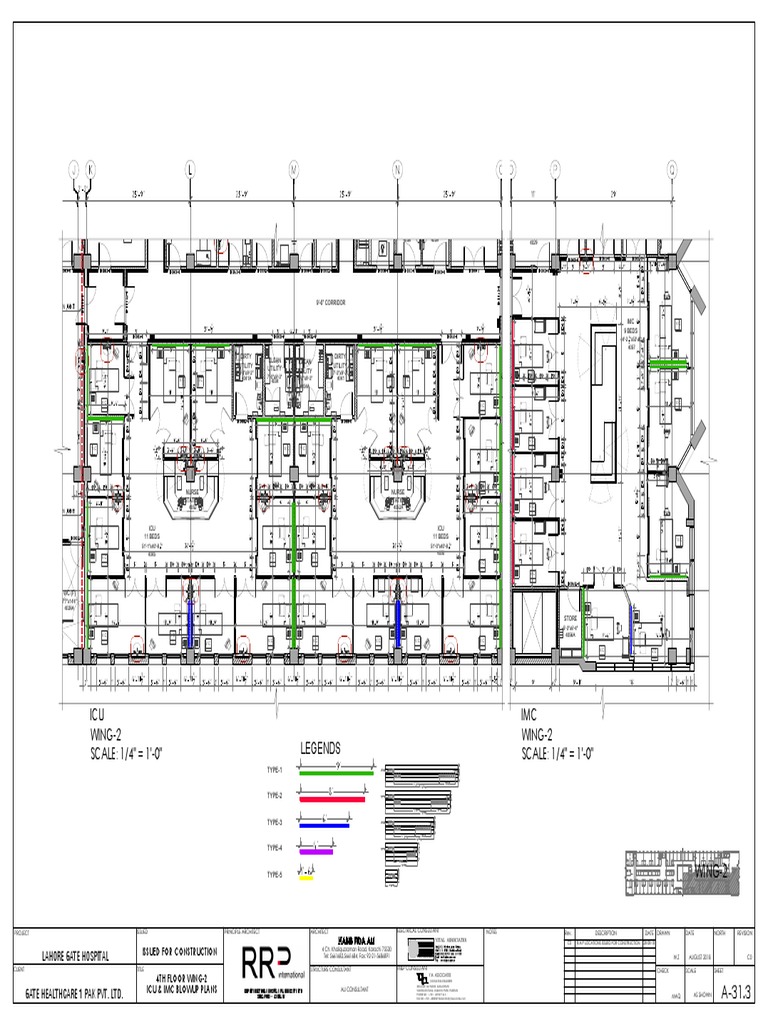 ICU Floor Plan Layout | PDF | Hospital And Clinic