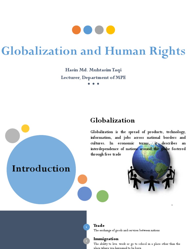 Globalization and Human Rights | PDF | Globalization | Human Rights