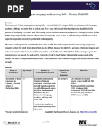 ABLLS-R Scoring Template | PDF