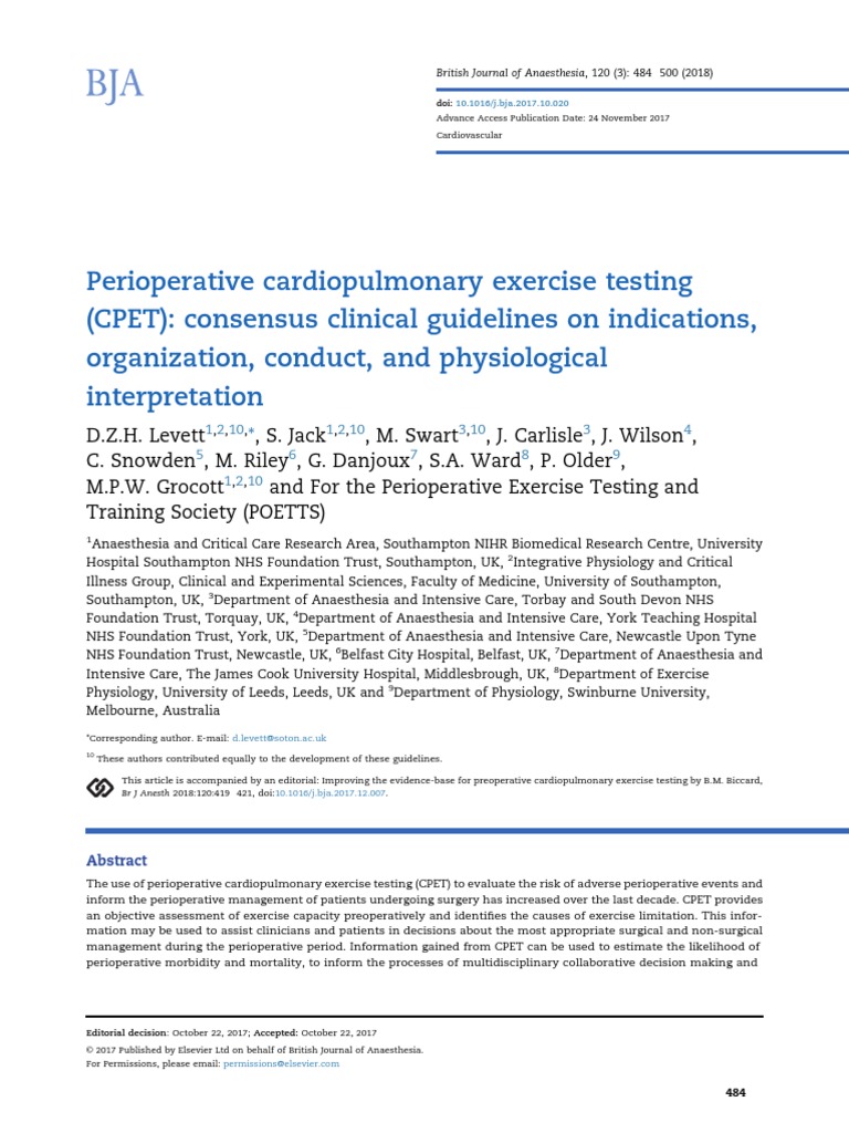 Cpet & Preop | PDF | Myocardial Infarction | Cardiopulmonary Resuscitation