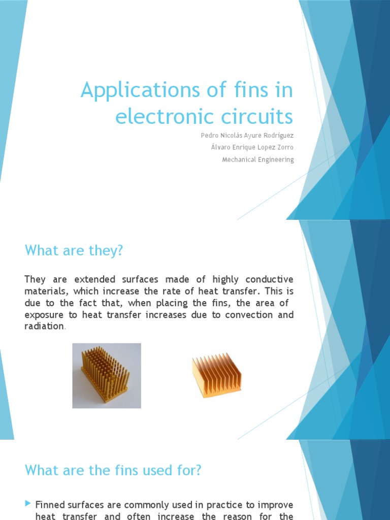 Applications of Fins in Electronic Circuits | PDF