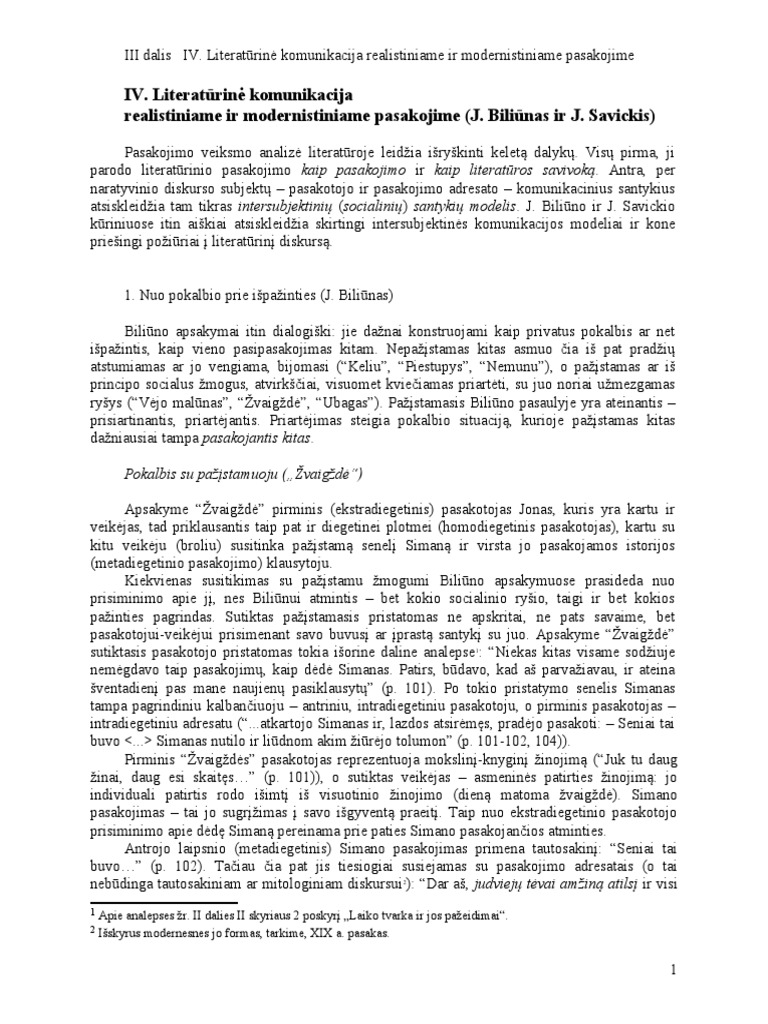 Jonas Biliunas - Savickis | PDF