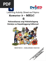 Nagagamit Ang Mga Salitang May Denotasyon at Konotasyong Kahulugan Sa Pagbuo NG Pangungusap | PDF