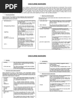 L3 Using Discourse Markers | PDF | English Language | Discourse