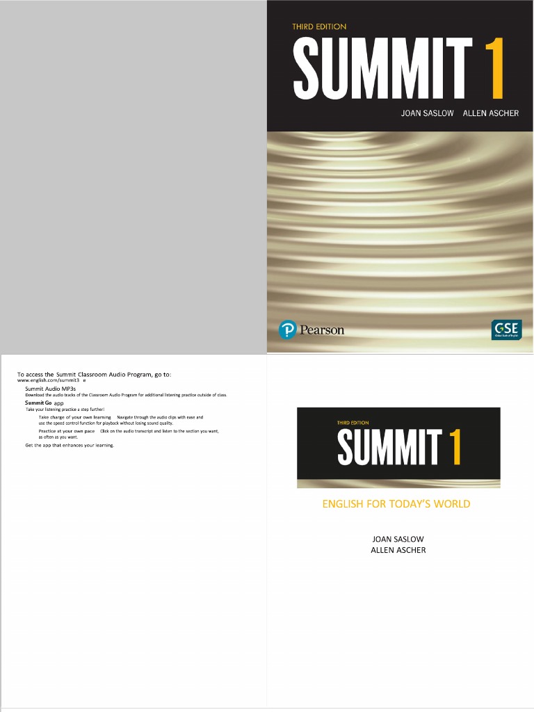 Summit 1 Third Edition | PDF | Lesson Plan | Human Communication