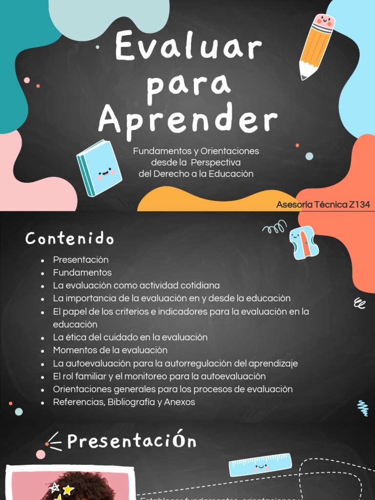 Evaluar para Aprender | PDF | Evaluación | Aprendizaje
