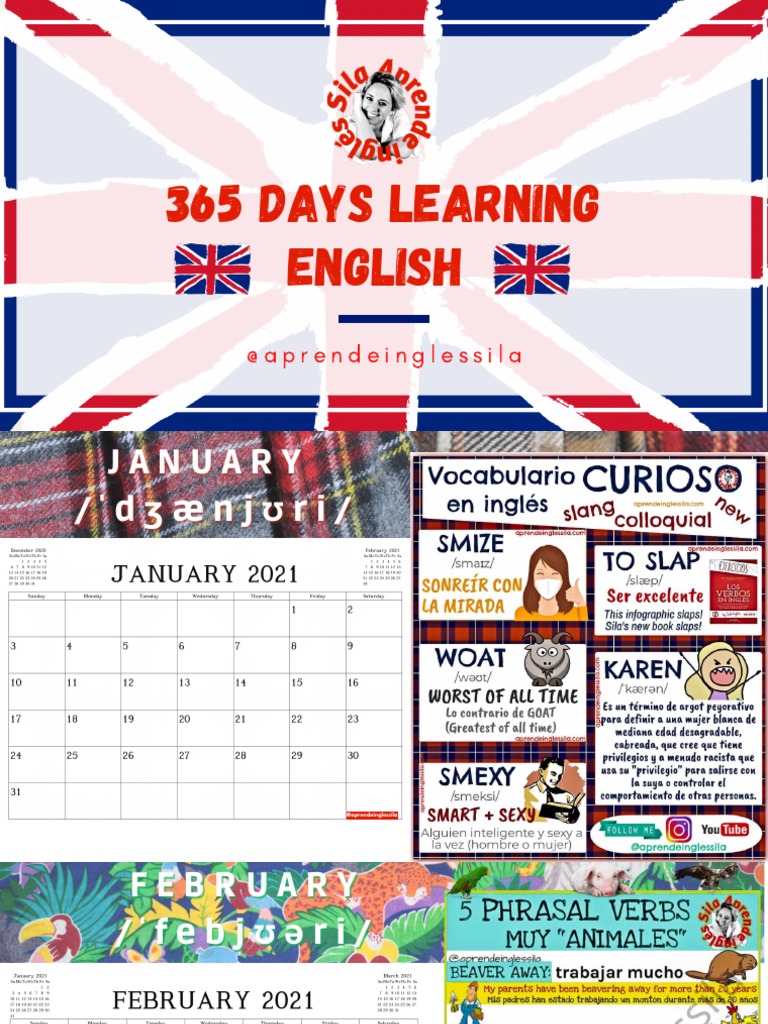 365 Days Learning English | PDF