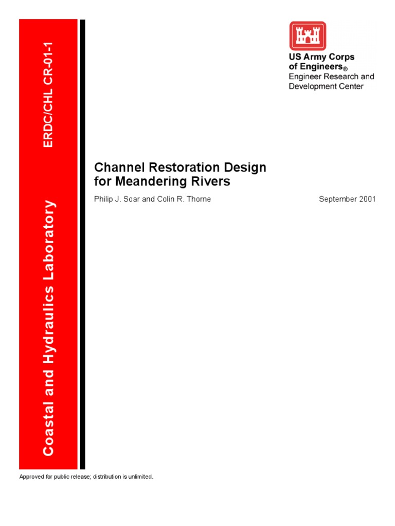 Channel Restoration Design For Meandering Rivers | PDF | Confidence ...