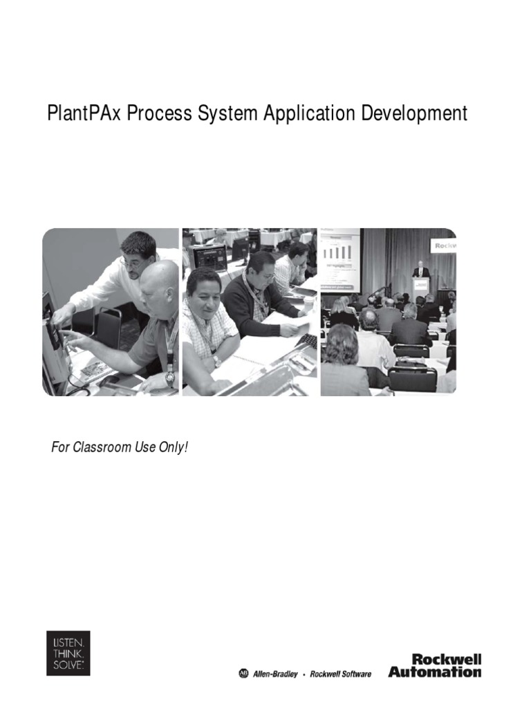 L01 - PlantPAx DCS Eficiencia e Rapidez em Execucao de Projetos - Lab Manual | PDF | Software ...