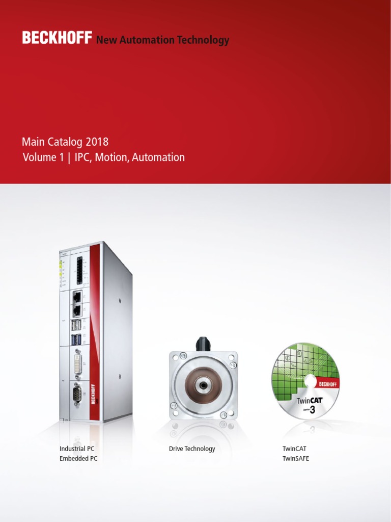 Beckhoff Main Catalog 2018 1 01 Introduction | PDF | Personal Computers | Control Engineering