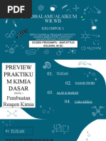 Laporan Praktikum Kimia Dasar Kesetimbangan | PDF