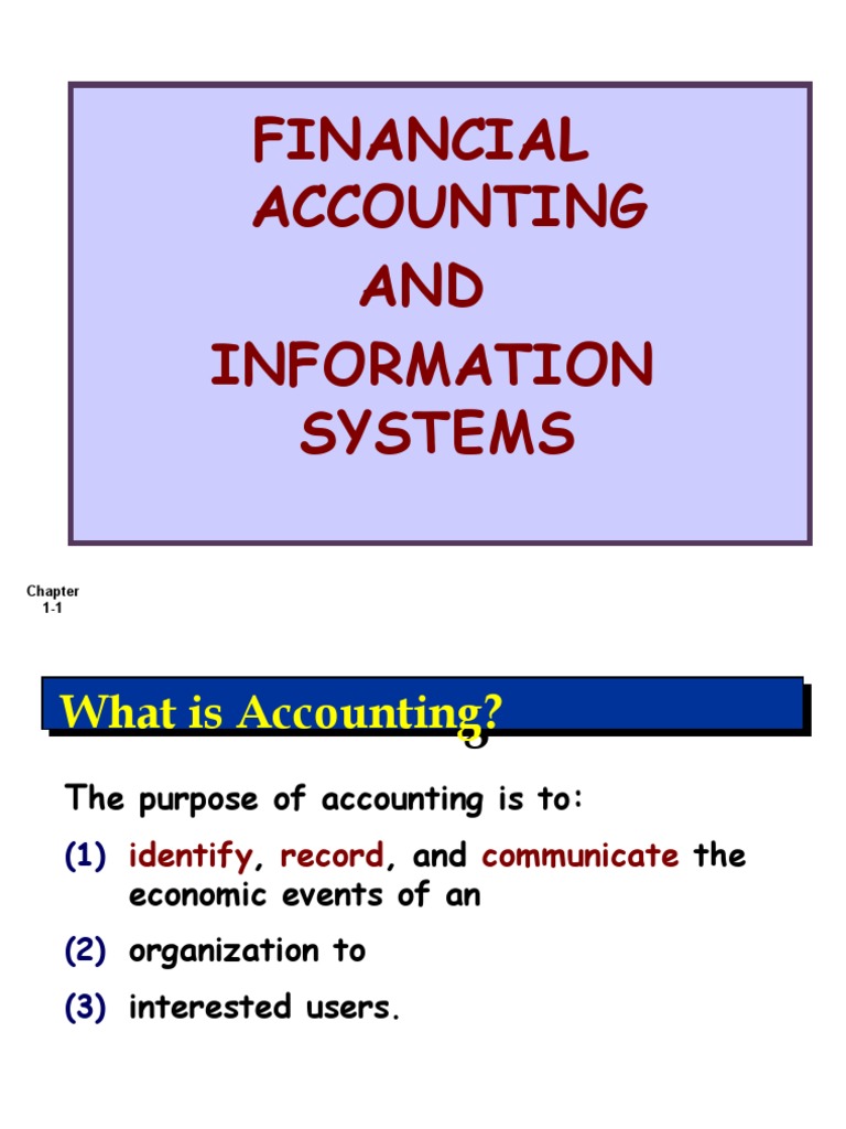 Financial Accounting Basics Part 1 | PDF | Equity (Finance ...