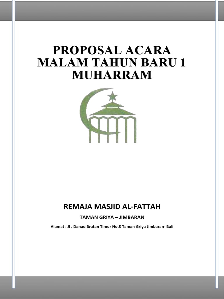 Proposal Jalan Sehat 1440 H | PDF