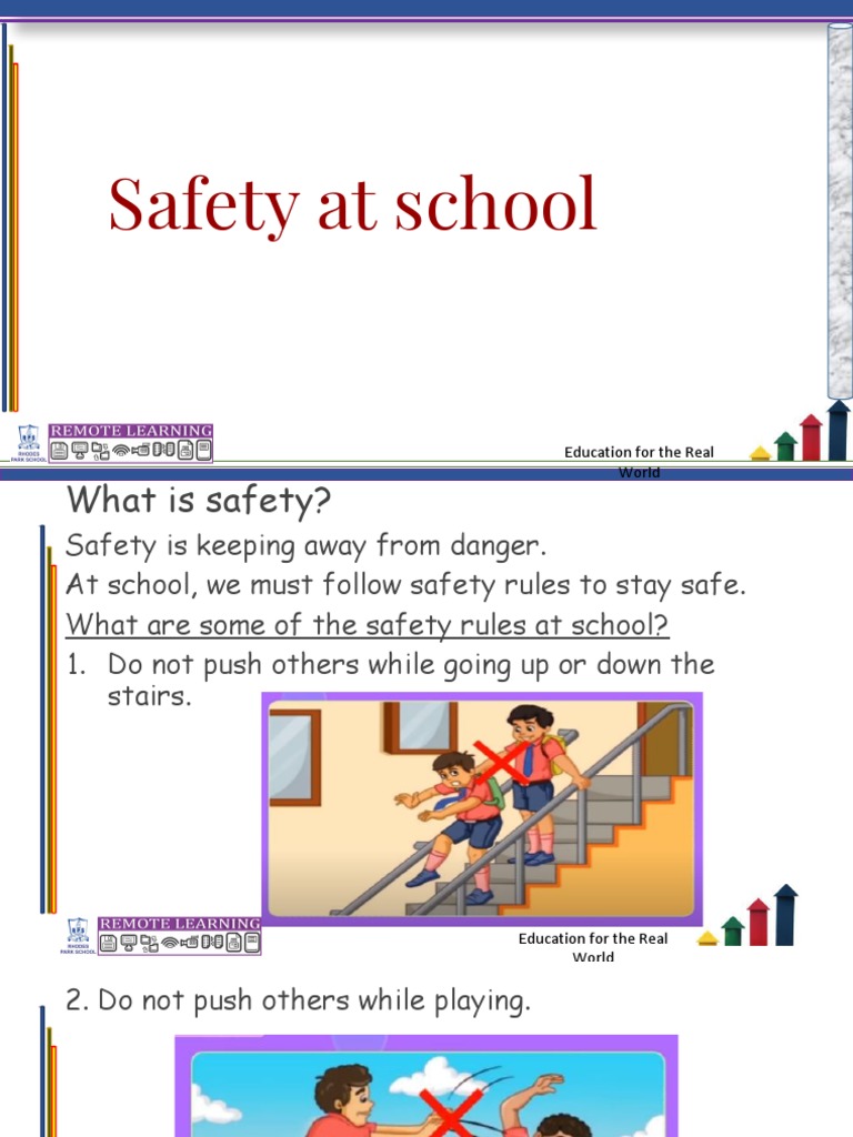 Safety at School | PDF