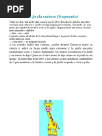 La Jirafa Resfriada: Cuento Infantil | PDF