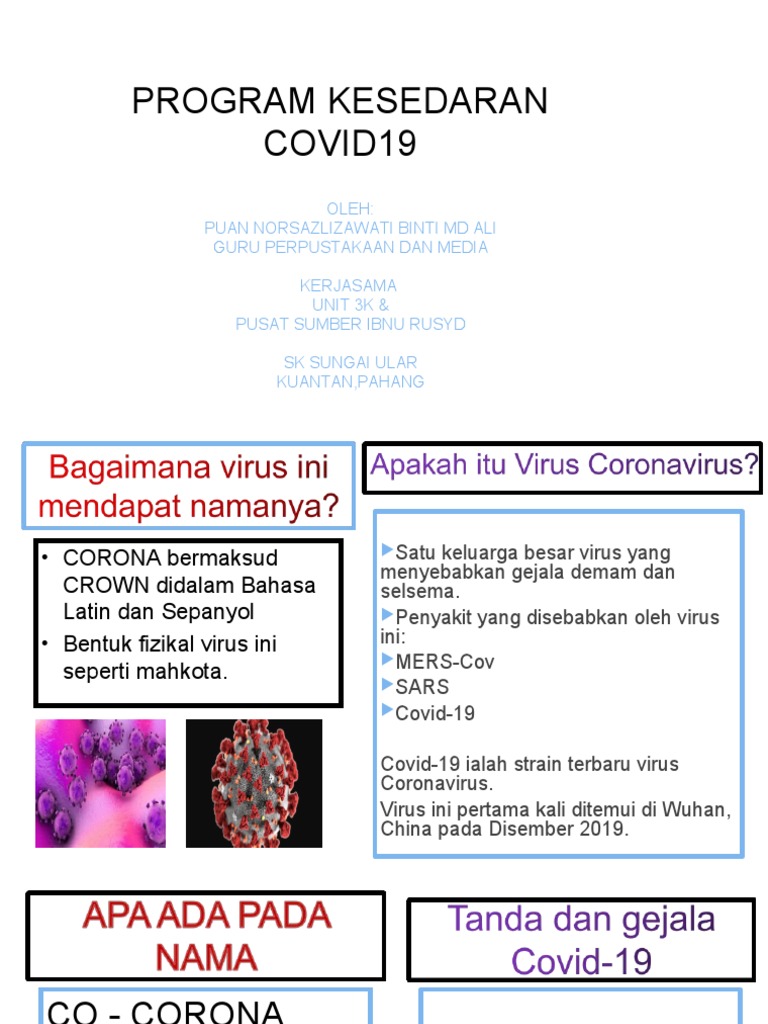Program Kesedaran Covid19 Kuiz | PDF