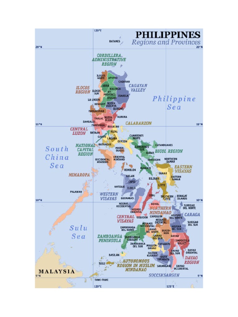 Philippine Map | PDF