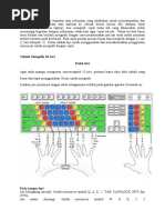 Bahan Latihan Mengetik 10 Jari | PDF