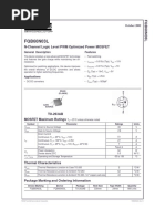 Fdp6030Bl/Fdb6030Bl: N-Channel Logic Level Powertrench Mosfet | PDF ...