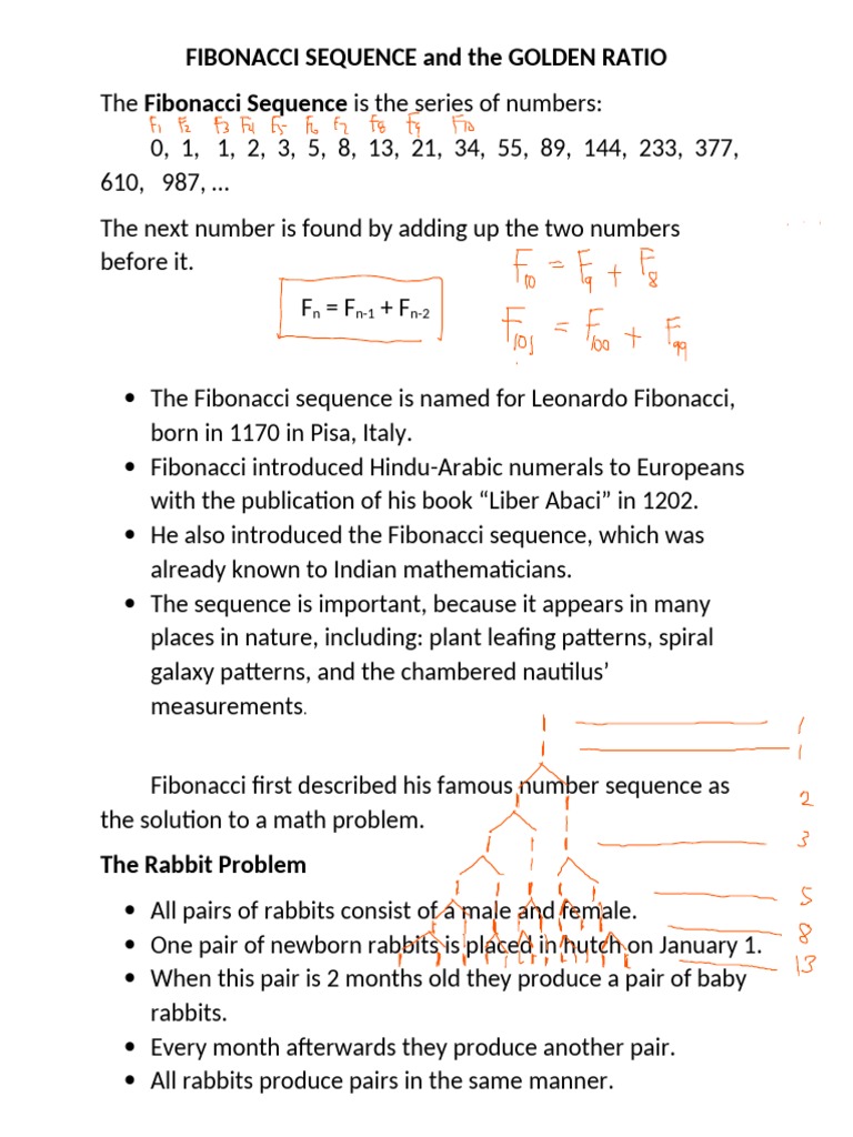 1.2 FIBONACCI SEQUENCE TTH 12 | PDF | Teaching Mathematics | Numbers