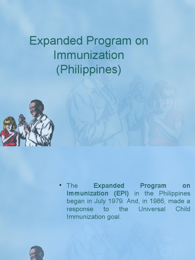 Expanded Program On Immunization (Philippines) | PDF | Children's ...