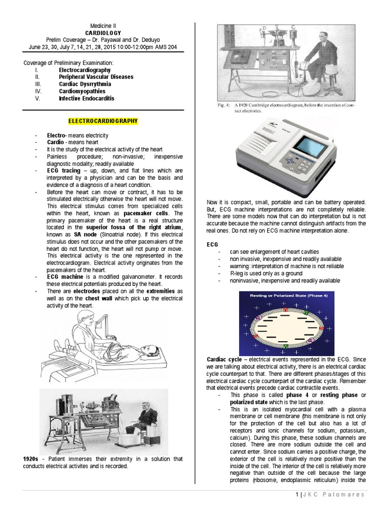 Trans Cardio | PDF | Electrocardiography | Myocardial Infarction