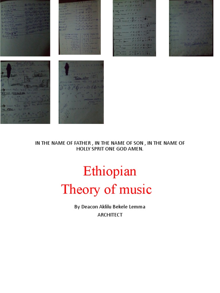 Ethiopian Music Theory and Scales | PDF | Scale (Music) | Mode (Music)