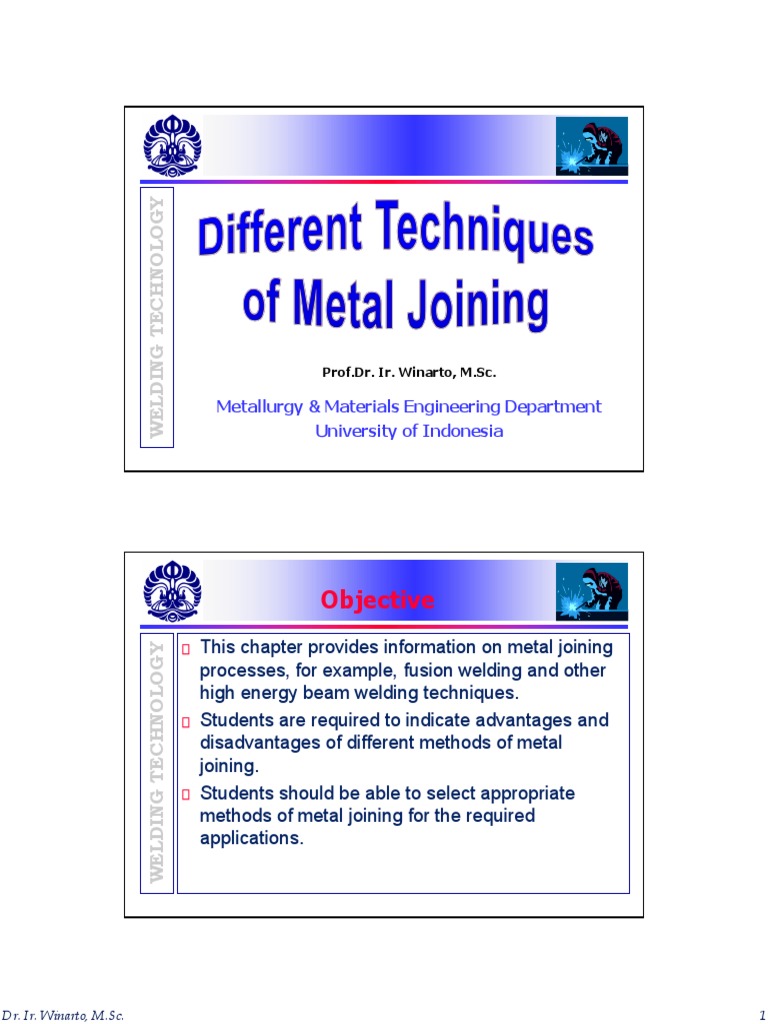 An In-Depth Look at Metal Joining Techniques: An Introduction to ...