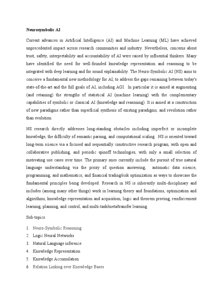 Neurosymbolic Ai Neuro Symbolic Reasoning Pdf
