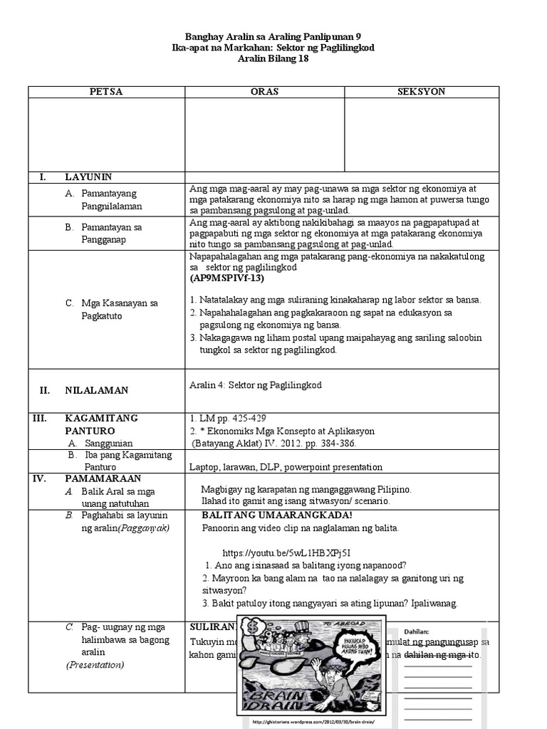Ikaapat Na Markahan - Aralin 18 | PDF