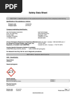 402Q80-1 MSDS - EN | PDF | Dangerous Goods | Safety