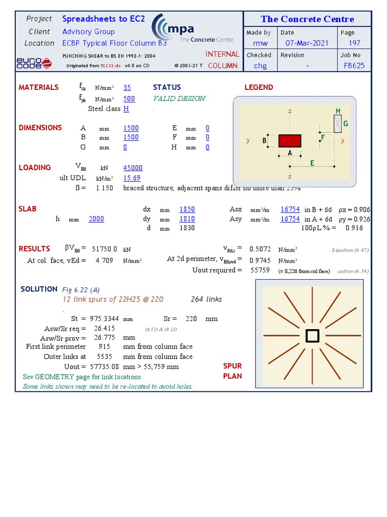 TCC13 Slab Punching | PDF | Computing | Business
